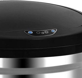 Odpadkový koš s automatickým senzorem 30 l nerezová ocel 322692