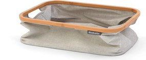 Skládací koš na prádlo/úložný box Brabantia 40l šedý