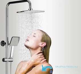 Nástěnný sprchový panel EYN NTD0341 s LED displejem, více barevných provedení