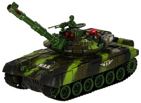 Creative Corner RC válečný tank 9993 2,4 GHz lesní kamufláž