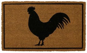 Kokosová rohožka s kohoutem Rooster - 75*45*2cm