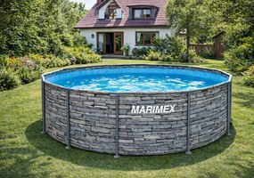 Marimex | Bazén Marimex Florida 3,05x0,91 m s pískovou filtrací - motiv KÁMEN | 19900100