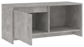 TV skříňka betonově šedá 90 x 35 x 40 cm kompozitní dřevo - Default Title