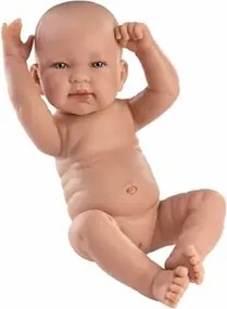 Llorens 73802 NEW BORN HOLČIČKA - realistická panenka miminko s celovi