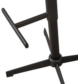 Hoorns Béžová bouclé barová židle Darin 60-80 cm