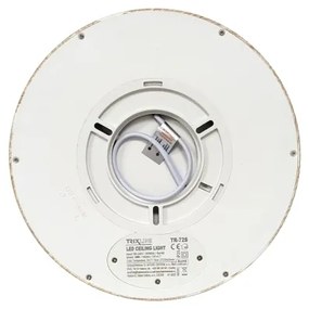 LED Stropní svítidlo LED/18W/230V 3000/4000/6500K pr. 23 cm béžová