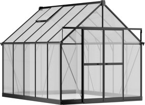 Skleník 234 x 244 x 312 cm, zesílená konstrukce, polykarbonát 6 mm