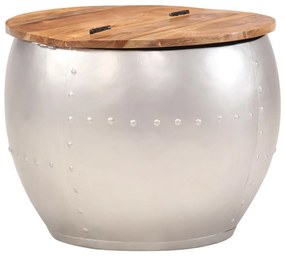 vidaXL Konferenční stolek 53 x 43 cm masivní akáciové dřevo