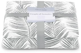 Oboustranný přehoz Tropical 170x210 cm šedý