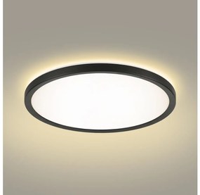 Brilagi - LED Koupelnové svítidlo ULTRA SLIM LED/24W/230V pr. 42 cm černá IP54