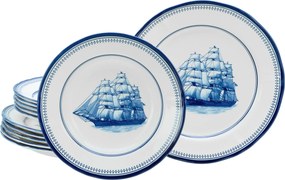 XXXLutz JÍDELNÍ SOUPRAVA Segelschiff blau 12dílné Creatable - Online Only nádobí - 007768068902