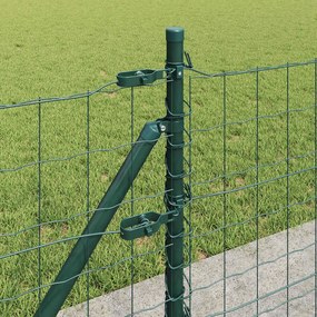 Evropský plot s betonovou základnou 50 x 0,4 m Zelená Síťovina 3350872