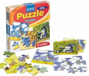 Granna Puzzle zvířata / 4  6  9  12 dílků / od 2 let