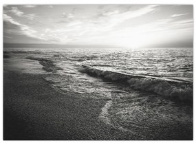 Obraz - Na břehu moře (70x50 cm)