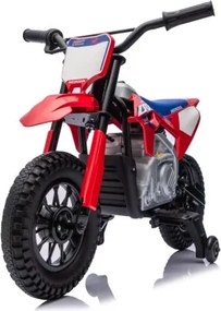 Elektrická motorka HONDA CFR450R červená