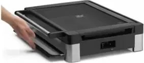 WMF Lono 04.1543.0011 černá / Stolní gril / 2200W / plocha 40 x 29 cm