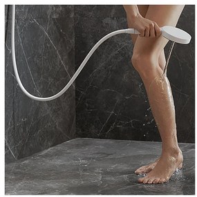 Hansgrohe Rainfinity, ruční sprchová hlavice 130 3-funkční, bílá matná, 26864700