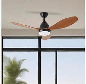 ZEVENTI - LED Stropní ventilátor MURO LED/18W/230V Wi-Fi Tuya + DO ZEV7141-B