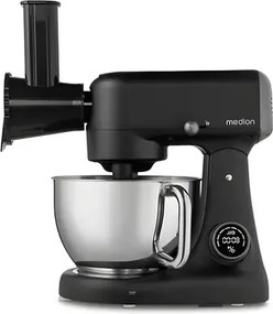 Medion MD12600 černá / Kuchyňský robot / 800 W / 4,6 l / 8 rychlostí /