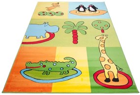 Kusový koberec dětský J0800 - ZOO 3 - 100x160 cm