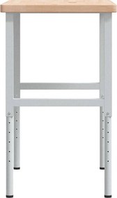 Pracovní stůl 100 x 60 x (73–99,5) cm masivní dub obdélníkový 3309701