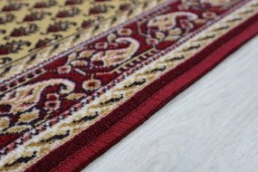 Associated Weavers, Protiskluzový běhoun na míru Inca 30, šíře 100 cm, červená, chodba / předsíň