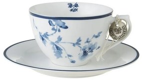 Šálek na cappuccino China Rose blue 260ml, Laura Ashley UK