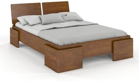Buková postel Argento - zvýšená   , Buk přírodní, 180x200 cm