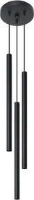 Lustr SOLLUX Pastelo 3p G9 3x40W bez zdroje SL.0471 černá