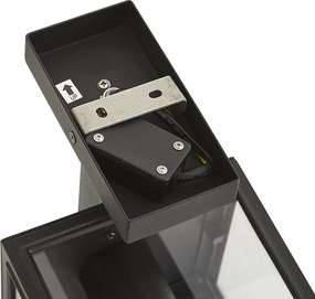 Průmyslové venkovní nástěnné svítidlo tmavě šedé IP44 - Sutton Down