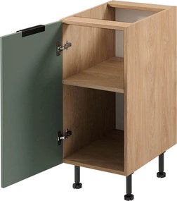 SORENTO pg | dolní skříňka D40 s dvířky | 40 cm | LEVÁ | puccini/zelená