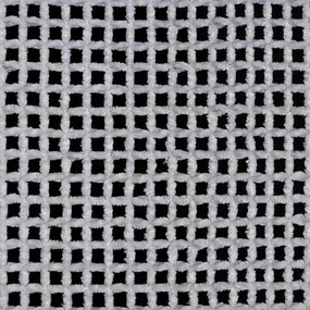 ZÁCLONA NA KROUŽCÍCH NELI 140X250 CM STŘÍBRNÁ