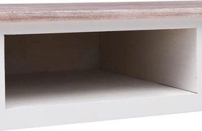 Psací stůl hnědý 110 x 45 x 76 cm dřevo 284154