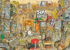 HEYE Puzzle Hudební maniak / 1000 dílků / 70 x 50 cm
