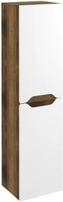 Sapho Sapho, WAVE skříňka vysoká 35x140x30cm, levá/pravá, bílá/dub collingwood, WA245-3019