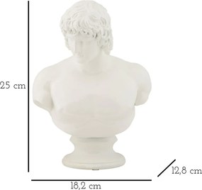 Socha Centurion 25 cm bílá