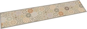 vidaXL Kuchyňský koberec pratelný 60 x 300 cm [136545] Barva: Černobílý