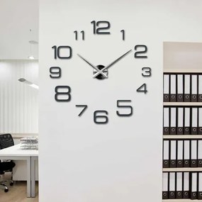 Moderní DIY nalepovací hodiny na zeď I SENTOP 12S032