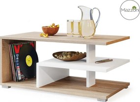 Casarredo - Komfort nábytek Konferenční stolek LINK 90x50 cm dub sonoma/bílá