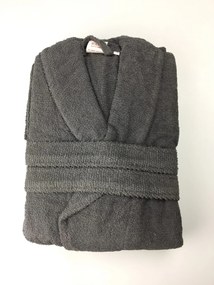 Froté unisex župan tmavě šedý TiaHome - M