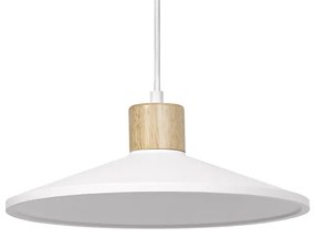 Ledvance - Lustr na lanku DECOR PLASTER 1xE27/25W/230V pr. 32 cm sádra bílá