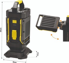 Germina Dílenská svítidlo nabíjecí 20W - 6500K - IP54 - 230V