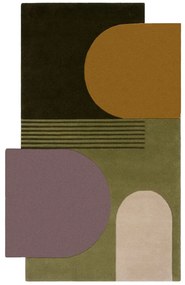 Flair Rugs koberce Kusový koberec Abstract Lozenge Green/Multi Rozměry koberců: 120x180