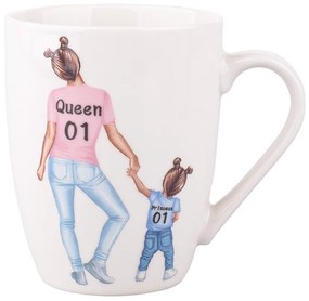 Altom Porcelánový hrnek Queen - girl, 300 ml