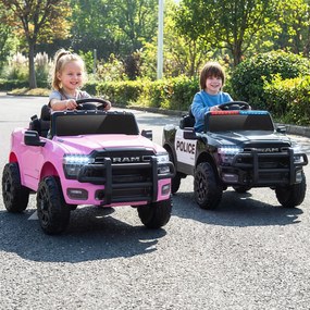 Costway 12 V dětské elektrické autíčko RAM 3500 s 2 25 W motory
