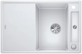 Granitový dřez Blanco AXIA III 45 S InFino bílá + skleněná krájecí deska a excentr 523187