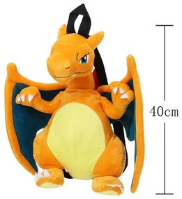 Roztomilý plyšový batůžek s motivem Pokémonů Varianta: Charizard 40 cm