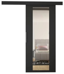 Interiérové posuvné dveře Opera 90 IV, Barva: černá / zrcadlo