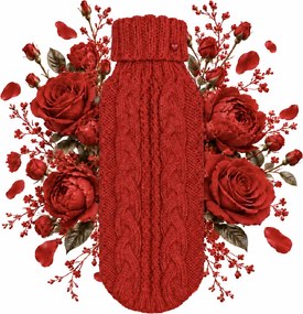 Pet Amour Amour svetr pro psy a kočky red Velikost: 34