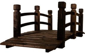Tuin 1239 Dřevěný most 150 x 67 x 55 cm